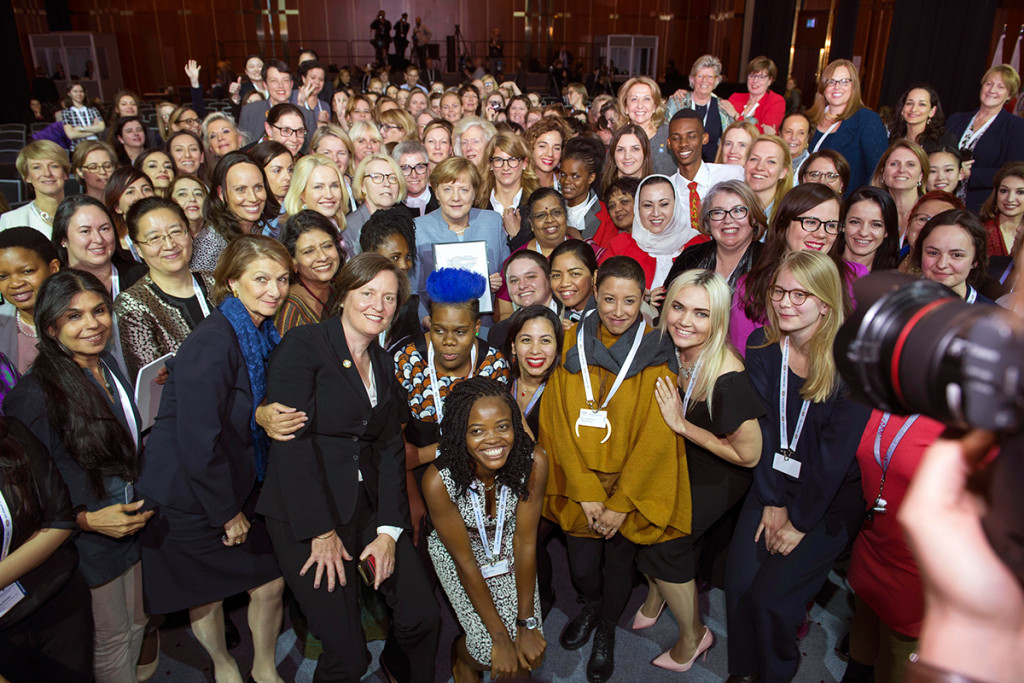 At the end of the two-day meeting there was time for a group photo with ...