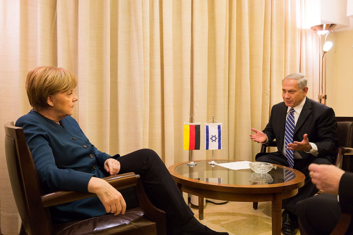 Angela Merkel and Benjamin Netanyahu had their first meeting that ...