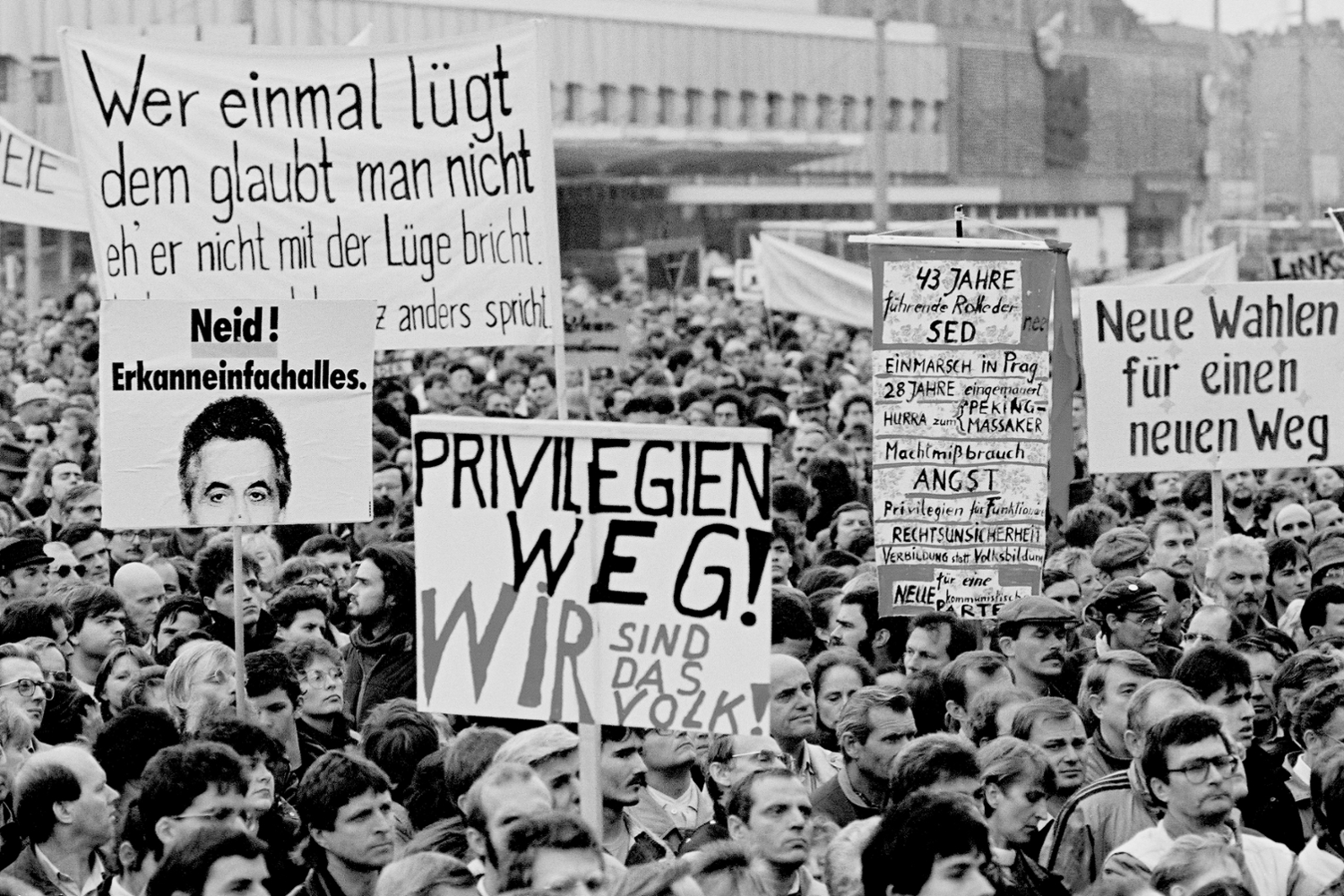 35 Jahre Friedliche Revolution in Fotos| Bundesregierung
