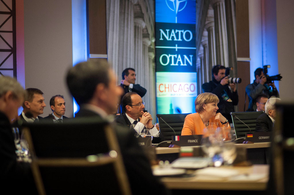 The Chancellor at the NATO summit in Chicago