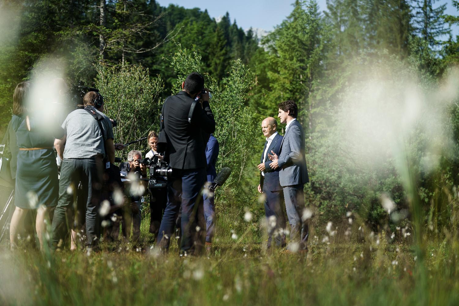 Bilateral meetings at the G7 summit in Schloss Elmau | G7 Germany 2022