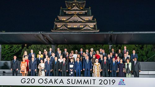 G20 summit in Osaka, 2019