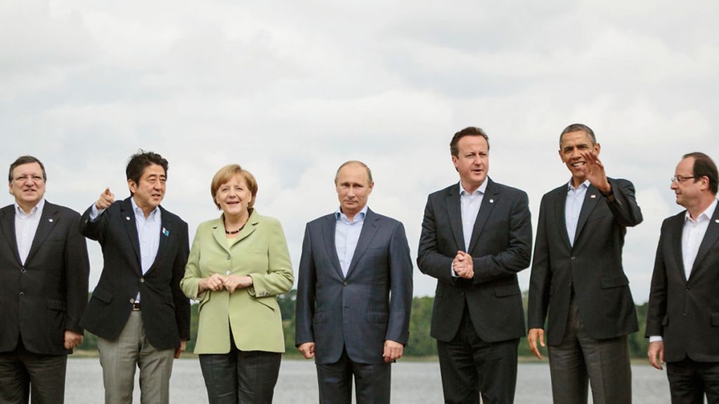 In 2013 the heads of state and government met for a G8 summit in ...