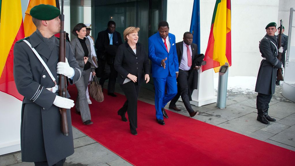 Praise for Germany's engagement in Benin