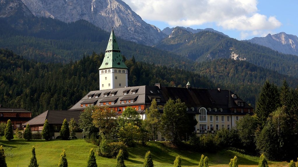 Schloss Elmau – the venue in the Wetterstein