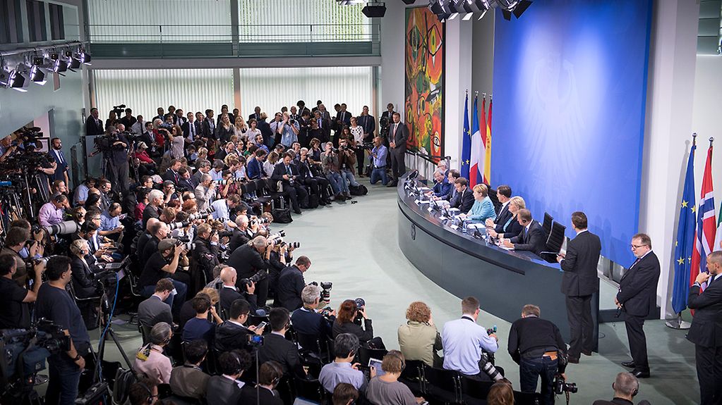 "We, the European participants at the G20 summit, want to make a joint ...
