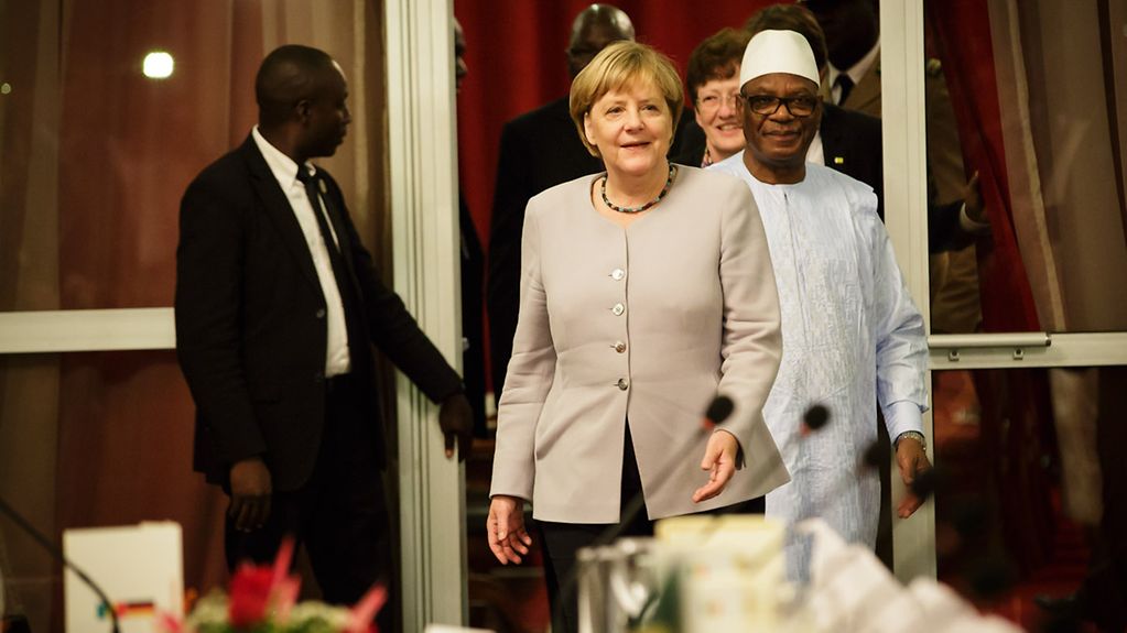 Chancellor Angela Merkel promised the President that Germany would ...