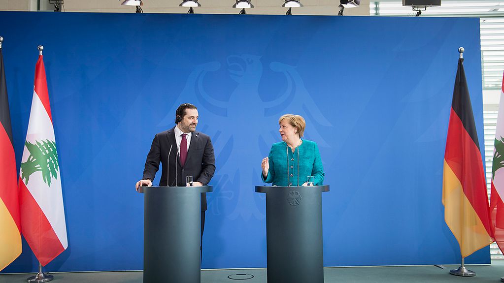 German assistance for the people in Lebanon
